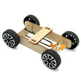 yotijay DIY Car Model Kits Physics Science Building Puzzles Rubber Band ...
