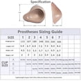 BIMEI Asymmetrical Spiral Mastectomy Breast Form – Silicone Prosthesis ...