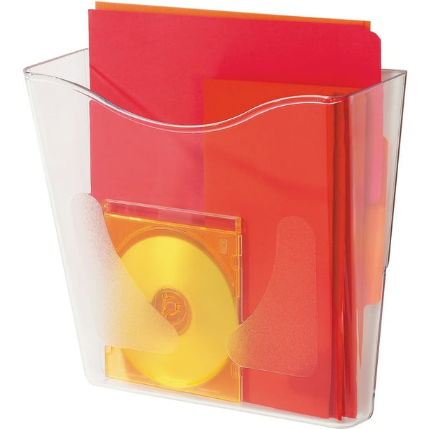 deflecto DocuPocket Portrait Wall File Pocket, A4/Magazines/Portfolios ...