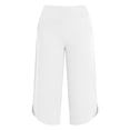 aidice Womens Tennis Capris Elastic High Waited Breathable Split Hem ...