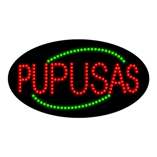 Pupusas-LED Dots Sign Made in USA - Walmart.com