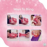 blinger® Diamond Starter Kit Hair Gem Stamper with 75 Colorful Gems ...