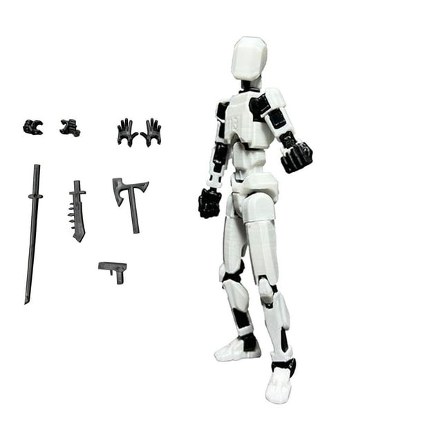 Lucky Dummy T13 Figure, Robot Multiarticulado Impreso 3D, Titan 13 ...