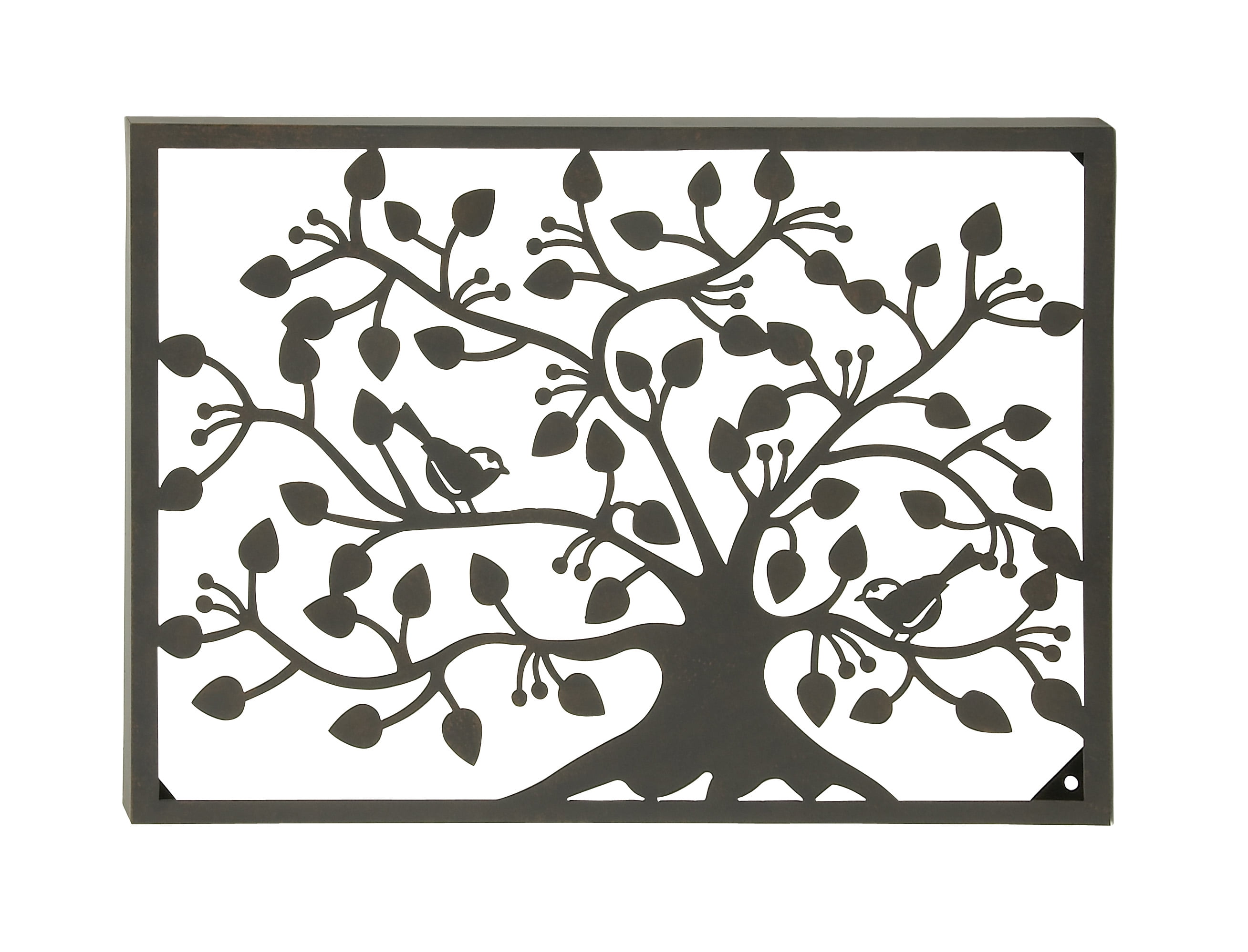 Stunning Metal Outdoor Tree Wall Plaque - Walmart.com