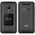 NUU Mobile F4L LTE GSM / Verizon Unlocked Flip Phone, Black - Walmart.com