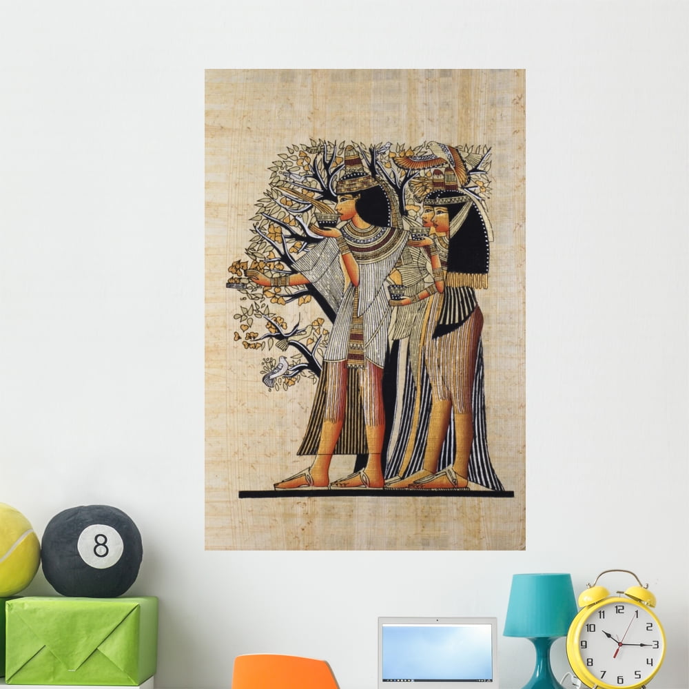 Ancient Egyptian Papyrus Wall Mural by Wallmonkeys Peel and Stick ...