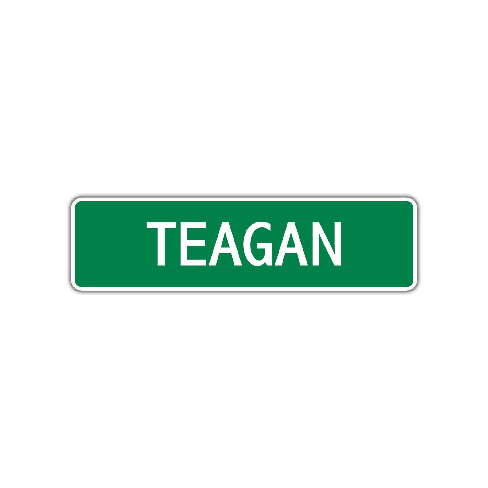 Teagan Girls Children Name Letter Printed Indoor Outdoor Unique Wall ...