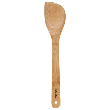 Helen Chen’s Asian Kitchen Left-Handed Natural Bamboo Stir Fry Spatula ...