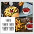 5 Pcs Stainless Steel Sauce Cup Seasoning Storage Condiment Cups ...