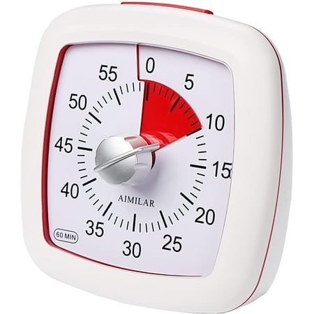 LuoHeng Visual Countdown Timer for Kids - 60 Minute Visual Analog ...