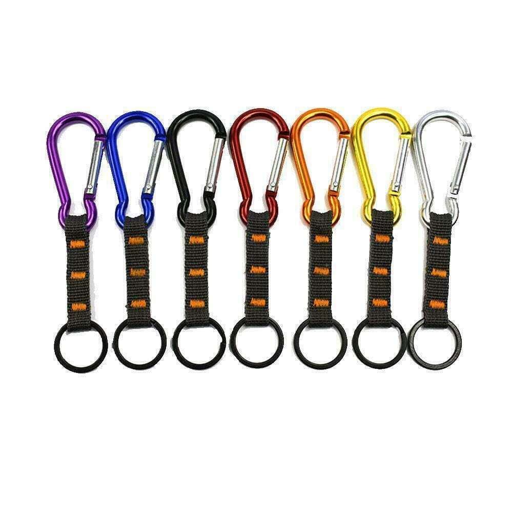 SagaSave Mountaineering Keychain Carabiner Rope Clips Hook Key Chain ...