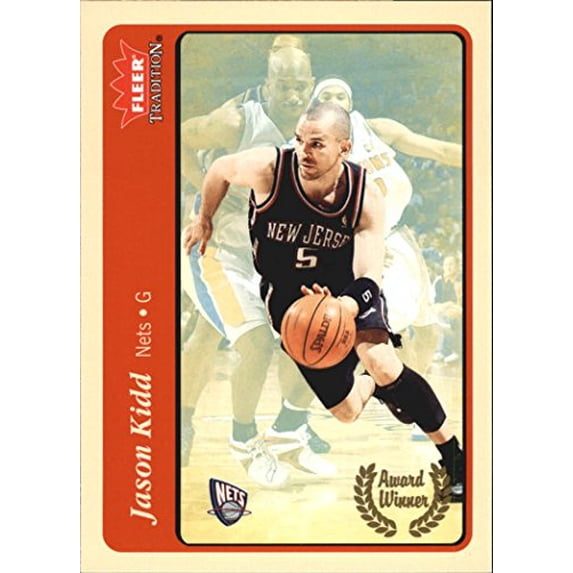 2004-05 Fleer Tradition #211 Jason Kidd AW NBA Basketball Trading Card ...