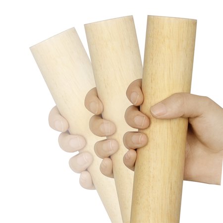 MJ-10 Wood Color Percussion Orff Sand Tube Shaker Child Education ...