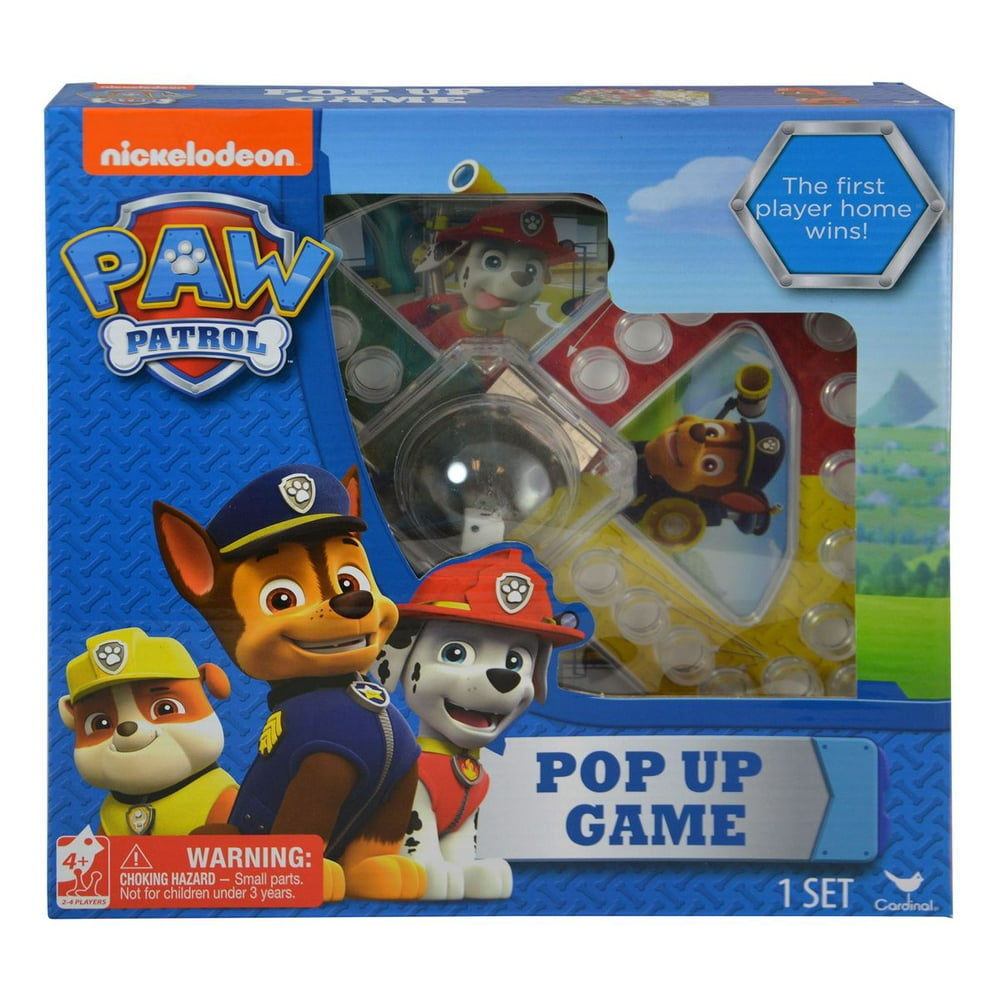 Mozlly Nickelodeon Paw Patrol Pop Up Game Multipack Of 6 Novelty mozlly-nickelodeon-paw-patrol-pop-up-game-multipack-of-6-novelty