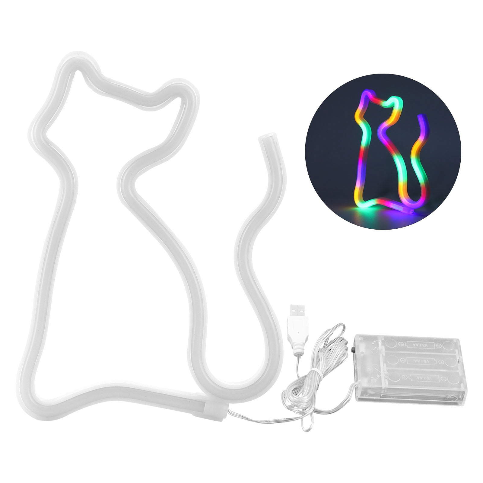 Click here for Youthink Novelty Lighting  Neon Light Colorful Cat... prices