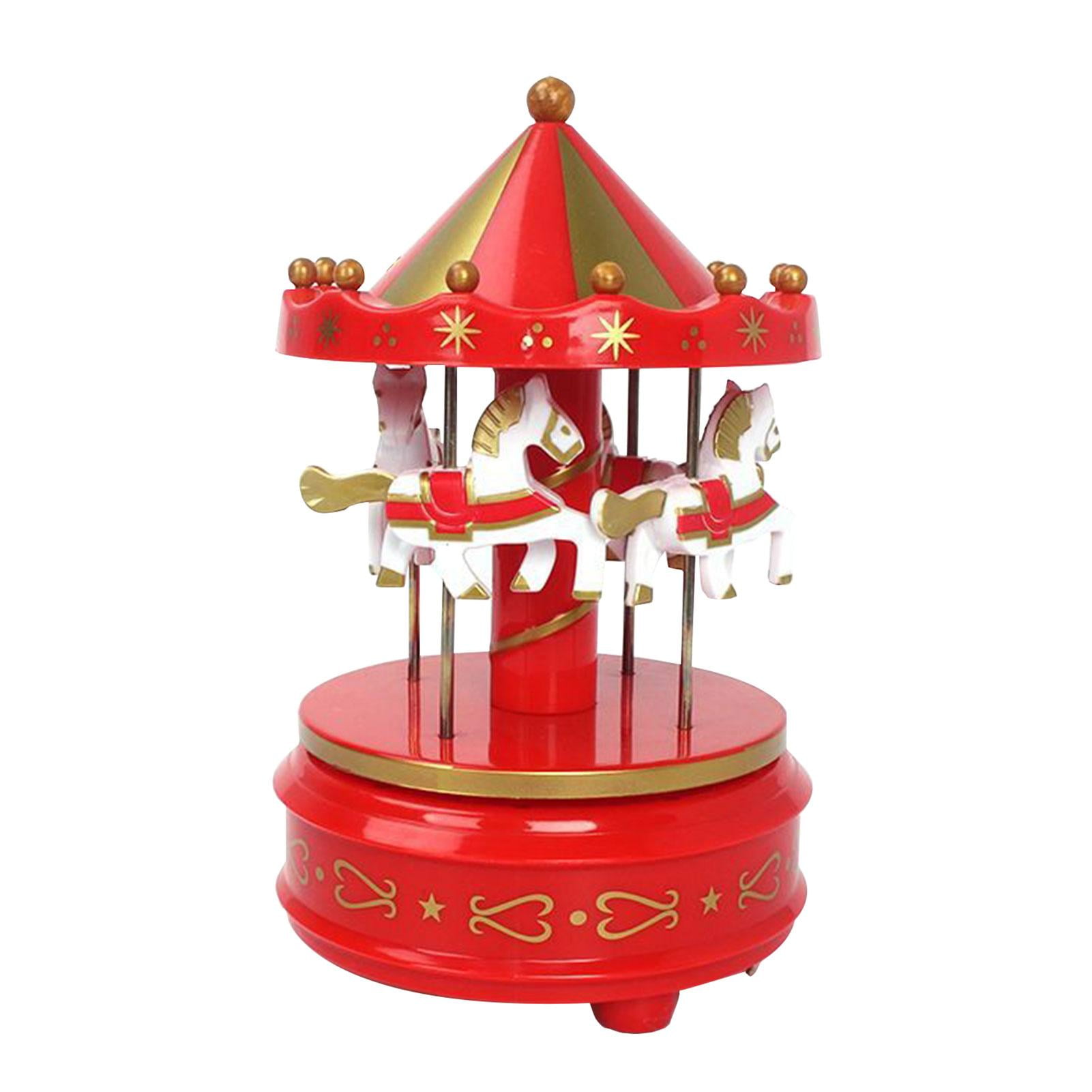 Merry-go-round Music Box | Innovative Horse Roundabout Carousel ...