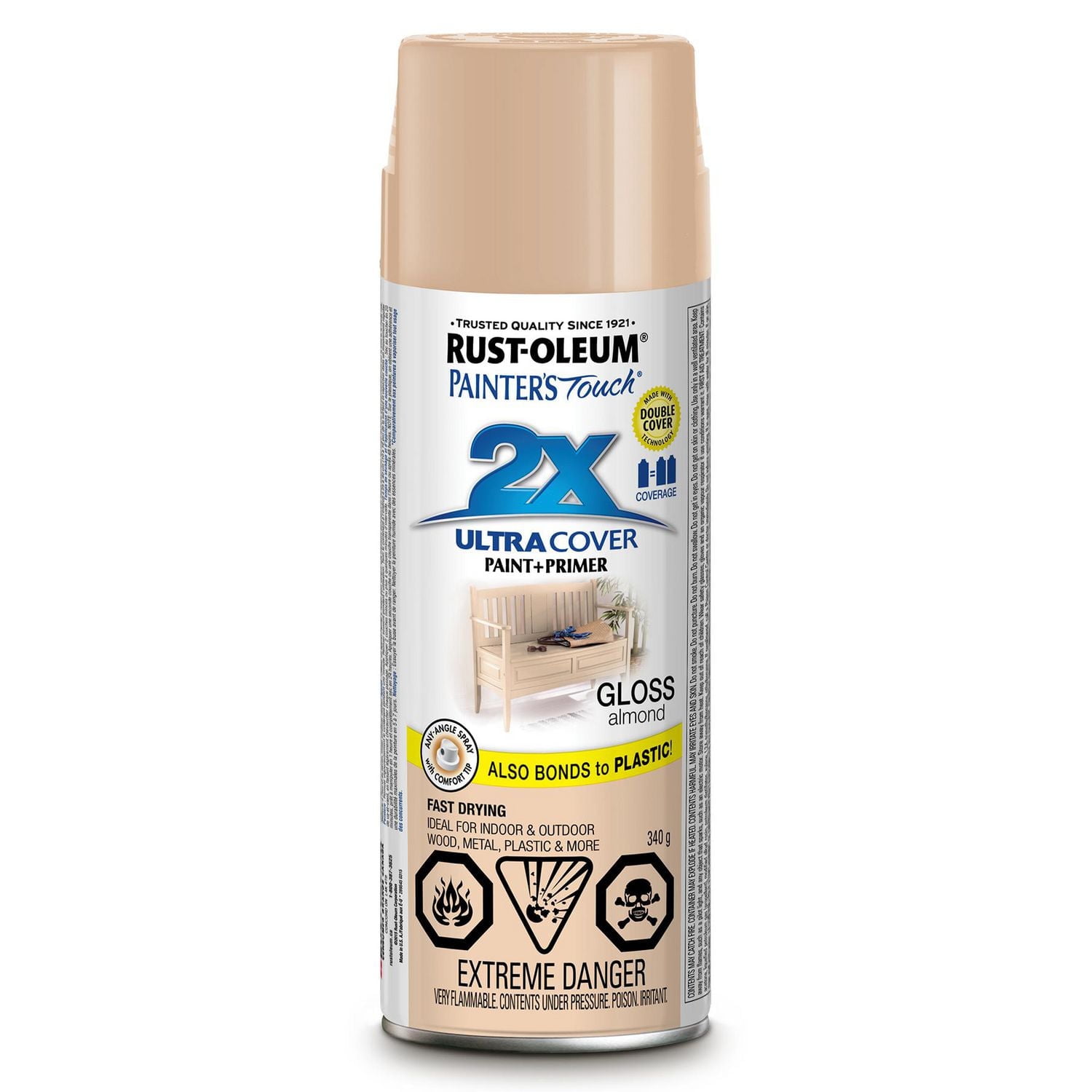 Click here for Painters Touch Painters Touch 2x Gloss Almond 340g prices