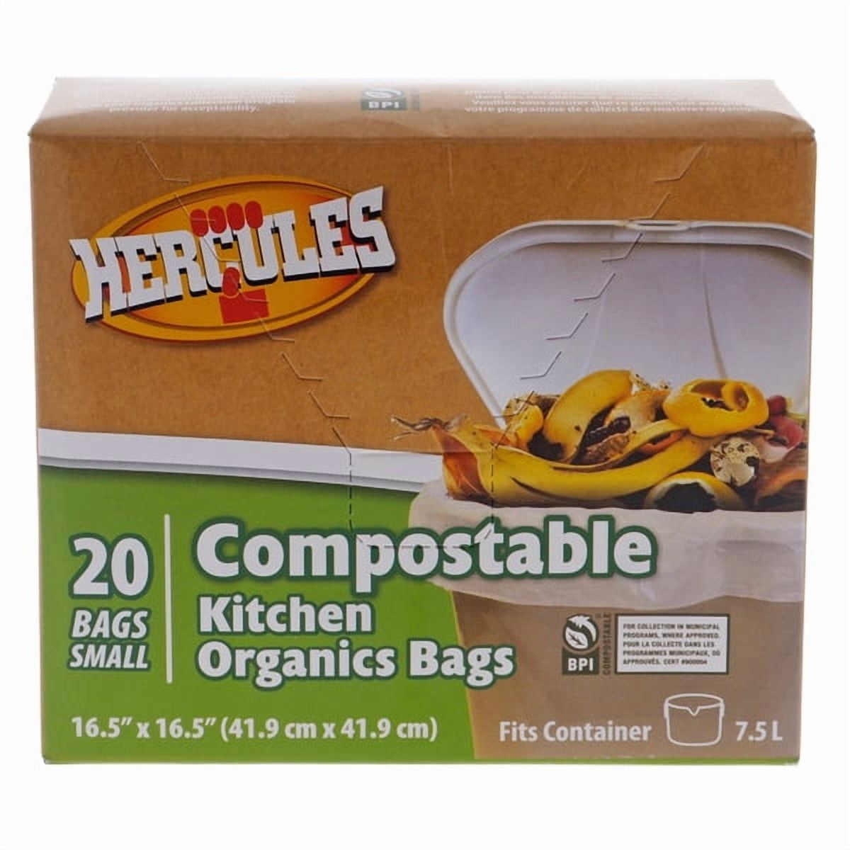 Click here for Hercules Small Compostable Bin Liner  20 Pack prices