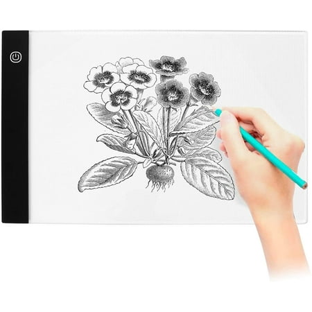 Portable Tracing LED Copy Board Light Box, Flicker?Free LED Trace Light ...