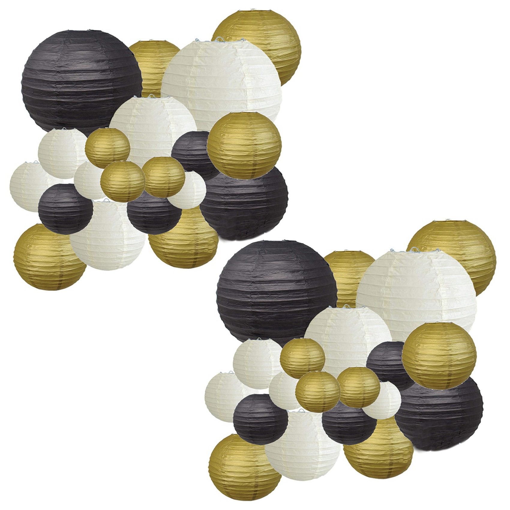 Click here for Unbranded Decorative Party Paper Lanterns 40pcs Go... prices