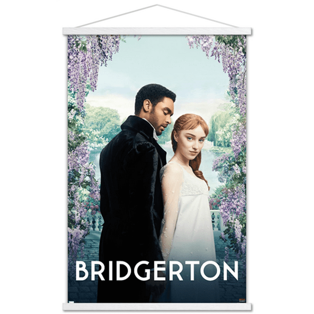 Netflix Bridgerton - Daphne and Simon Wall Poster with Magnetic Frame ...
