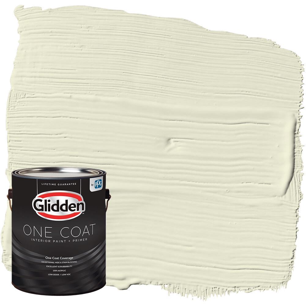 Glidden One Coat Interior Paint and Primer, Light Sage / Green, Gallon ...