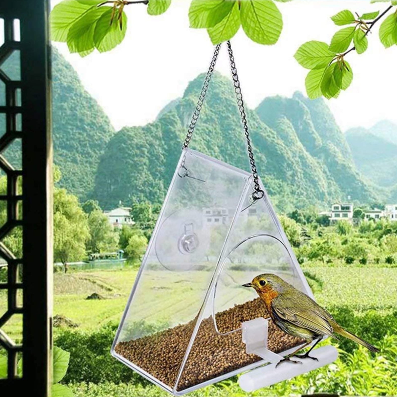 Dream Lifestyle Decorative Bird Feeder Odor-free Easy to Install ...
