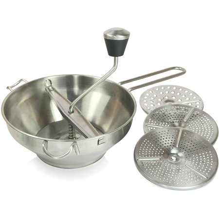 Strainer strainer made of stainless steel, incl. 3 sieve inserts ...