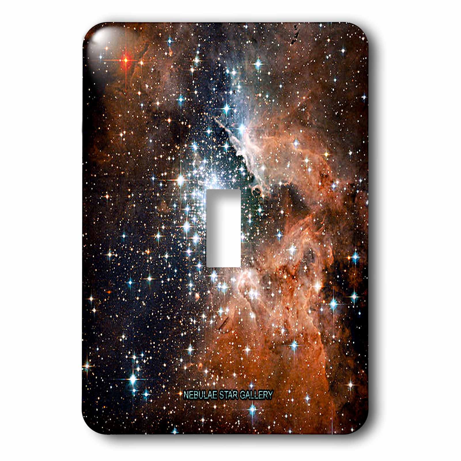 3dRose Galaxy and Nebula - Nebulae Star Gallery - Single Toggle Switch ...
