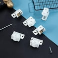 4 Set Cord Lock Mechanism 3 Line Idler Pulley Swivel Type Blinds Lock ...