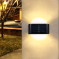 Ashosteey Up and Down Outdoor Wall Lights Exterior,Dimmable Night ...