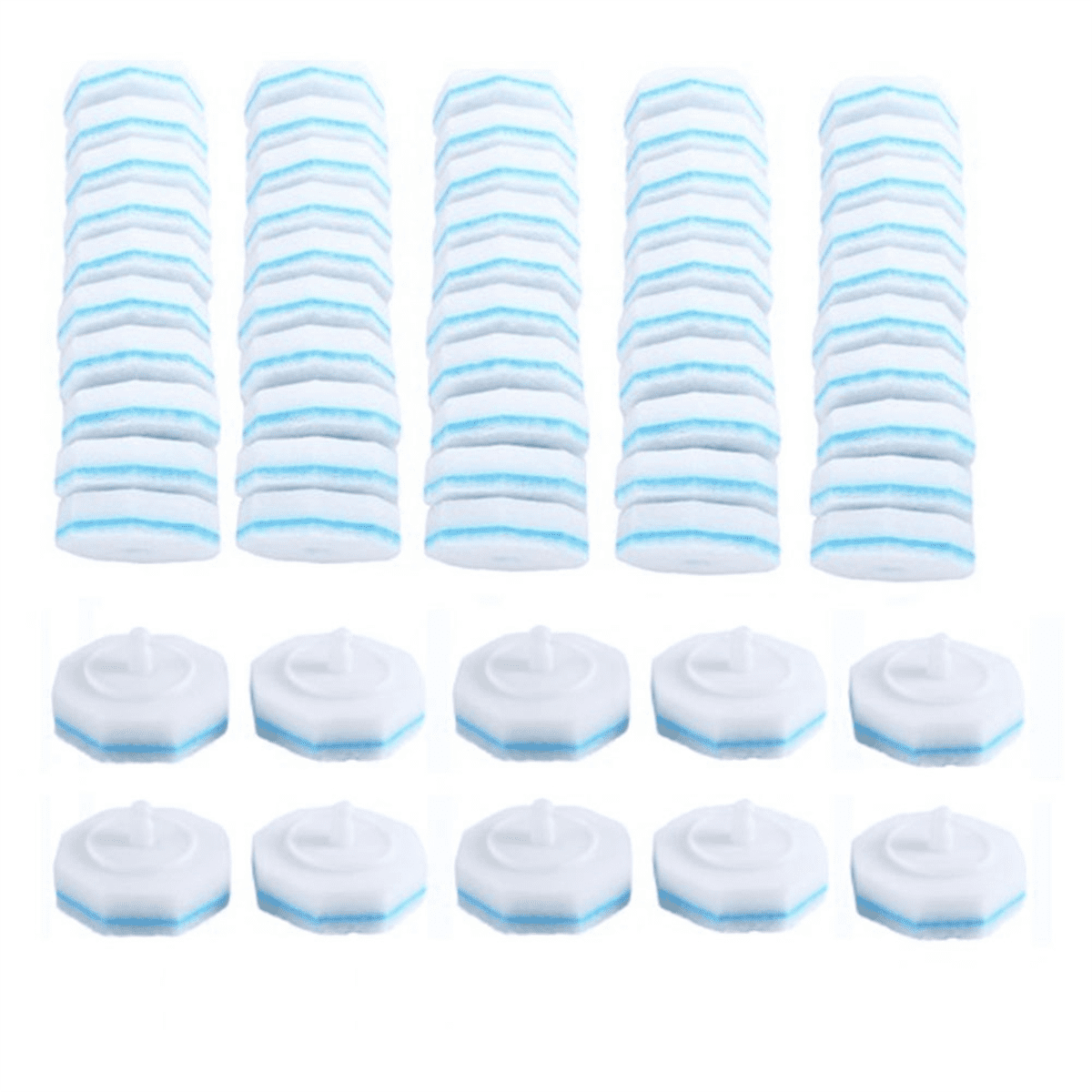 Click here for Unbranded 60 Counts Upgraded Toilet Brush Wand Dis... prices