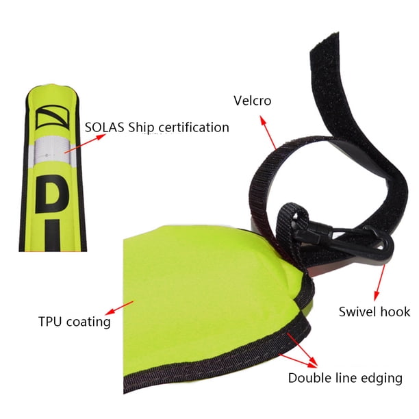 Surface Marker Buoy SMB Scuba Quick Discouraged Sausage Floating Water ...