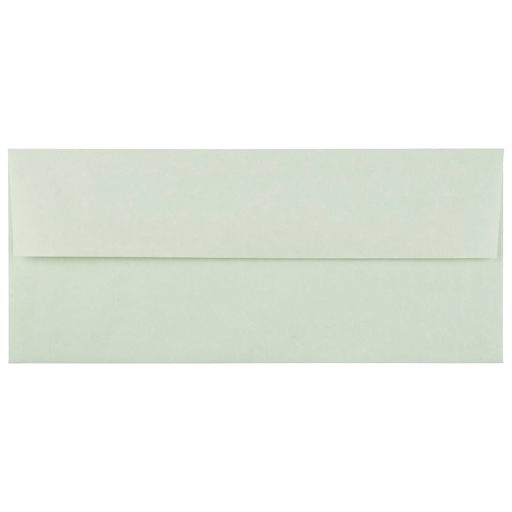JAM #10 Business Parchment Envelopes, 4 1/8 x 9 1/2, Green Recycled, 50 ...