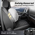 Umbrauto Custom Seat Covers for Silverado, Waterproof Nappa Leather ...