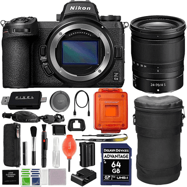 Nikon Z 7II FX-Format Mirrorless Camera Body w/NIKKOR Z 24-70mm f/4 S ...