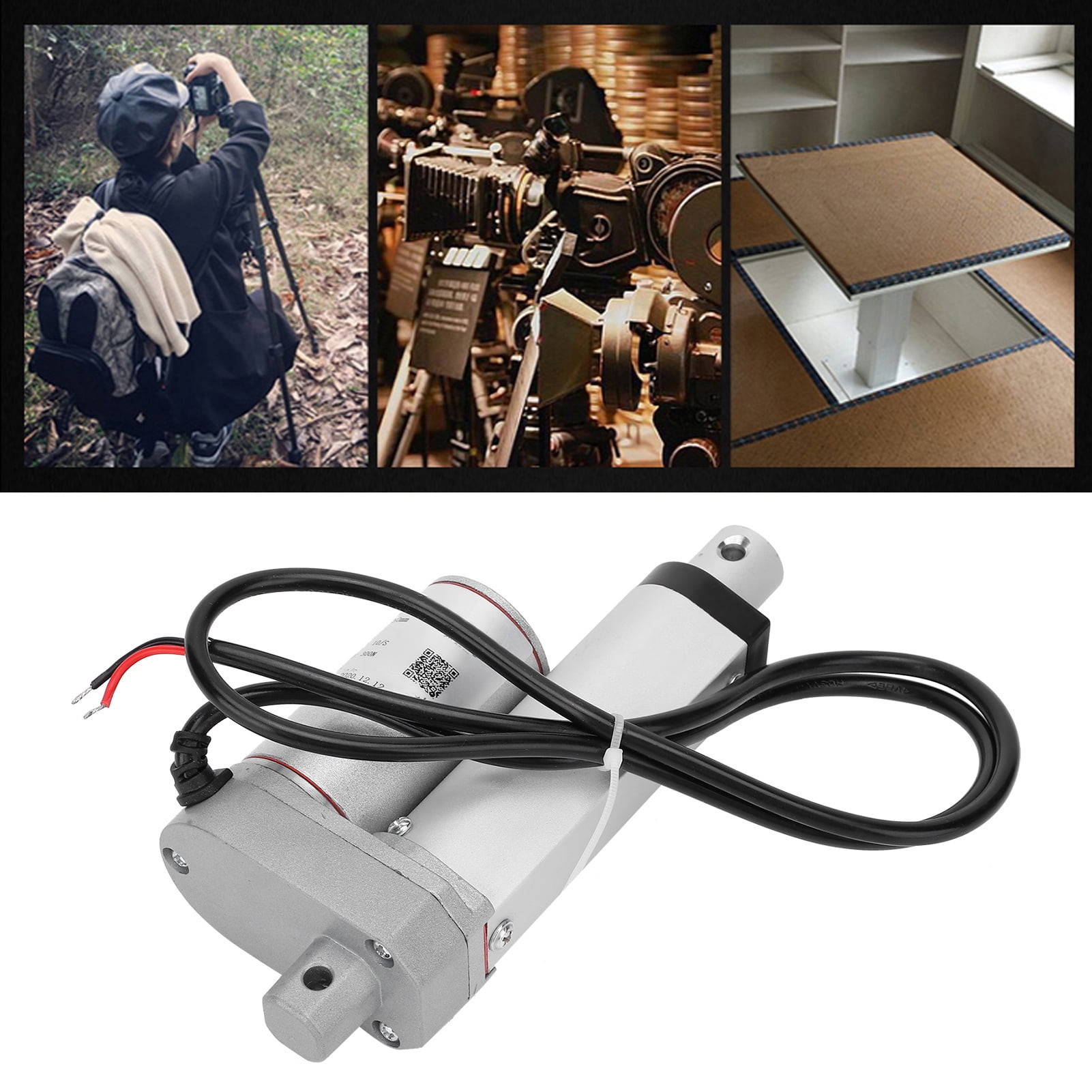 Pistón Eléctrico, Actuador Lineal Elevador Eléctrico 30W 50 mm / 2 pulg ...
