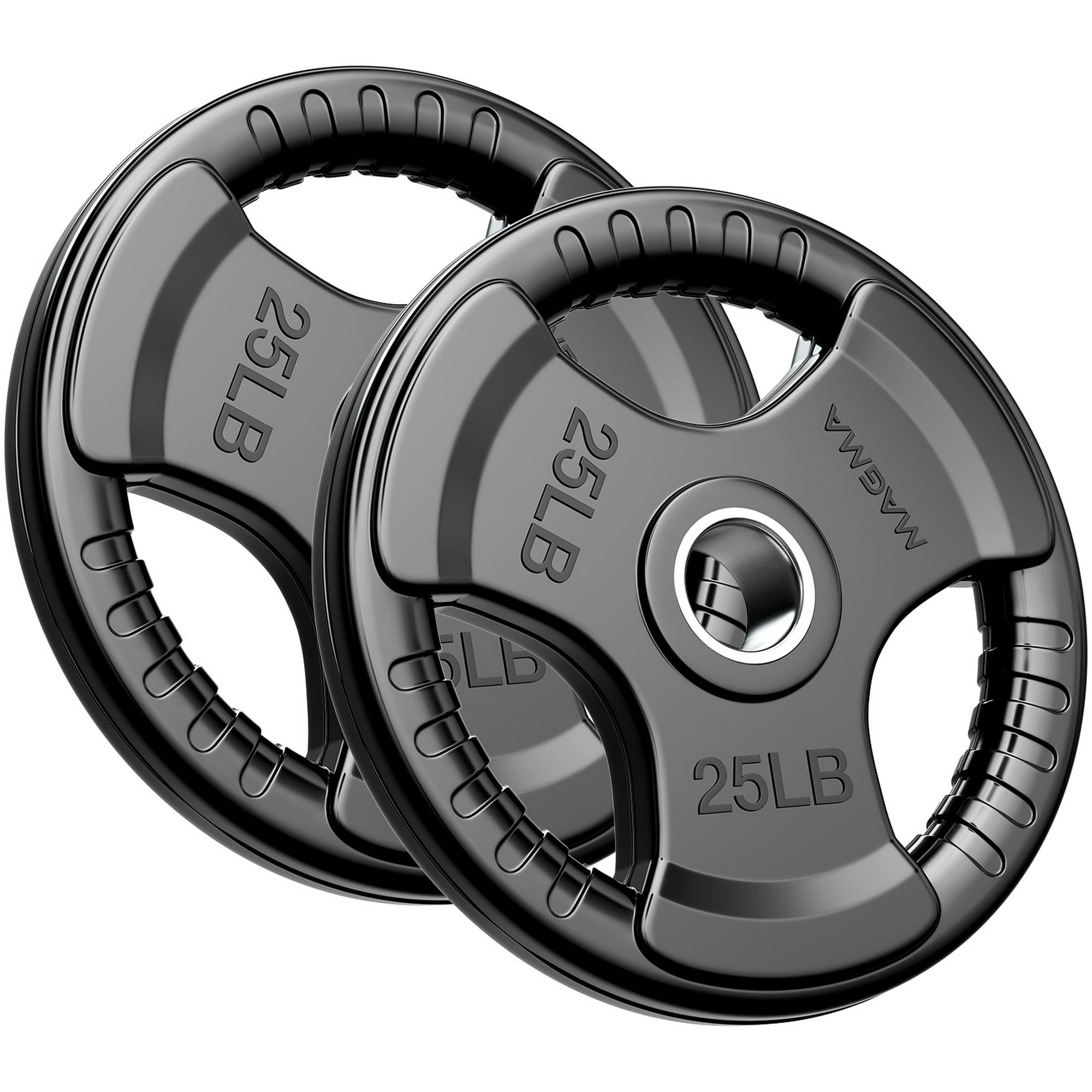 Click here for Magma Virgin Rubber 2-Inch Cast Iron Olympic Grip... prices