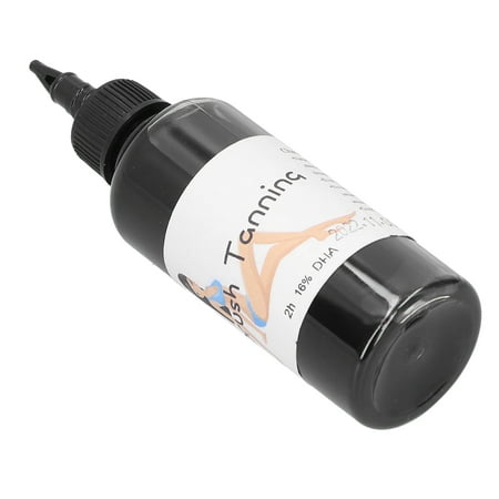 Sunless Tanning Liquid, Tanning Liquid 100ml 16% 2h Beauty Tanning Ink Airbrush Tanning Pigment ...