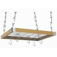 Concept Housewares Rectangular Ceiling Mounted Pot Rack - Walmart.com