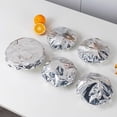50PCS TinFoil Bowl Covers with Elastic,Reusable Aluminum Foil Food ...