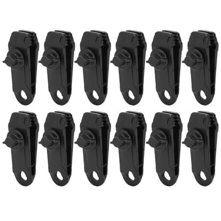 Canopy Clamp, Black Nylon Tent Clip, For Outdoor Tents Rope Shade Cloth ...