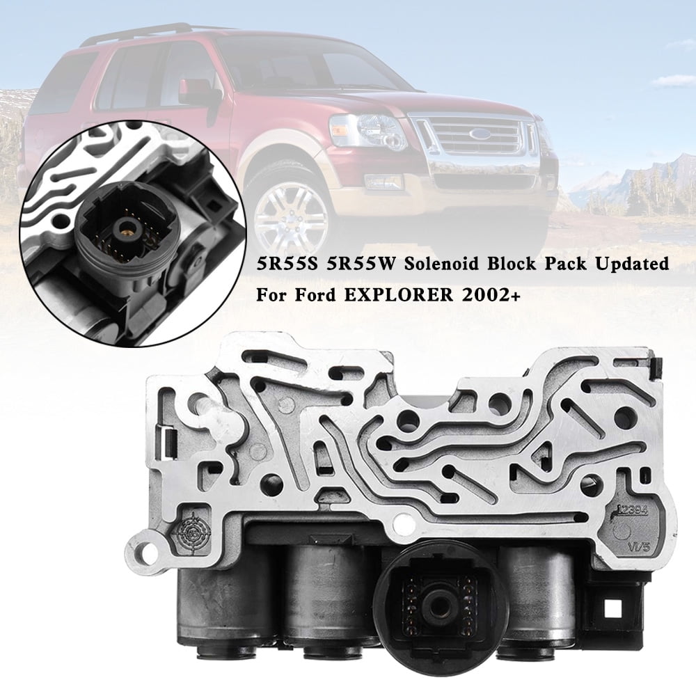 Restored 5R55S 5R55W Solenoid Block Pack Updated For Ford EXPLORER 2002+ (Refurbished) - Walmart.com