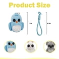 3Pcs 3D Printed Animal Koala Bird Rabbit Keychain Cute Wildlife for ...