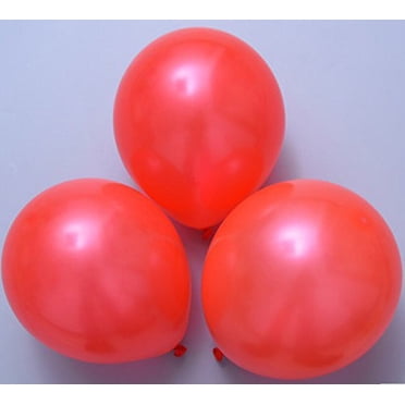 Creative Converting 12" Red Solid Latex Classic Balloons, 15 Count ...