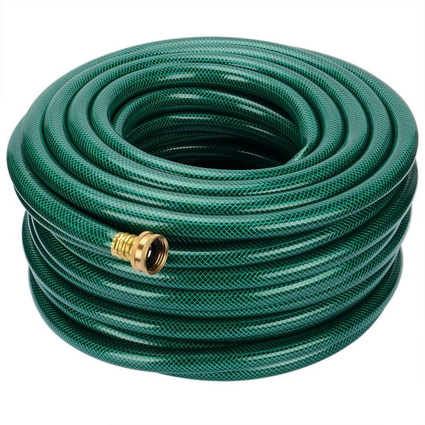 Garden Water Hose 100FT/50FT/25FT (Feet) with Solid Brass Connector ...