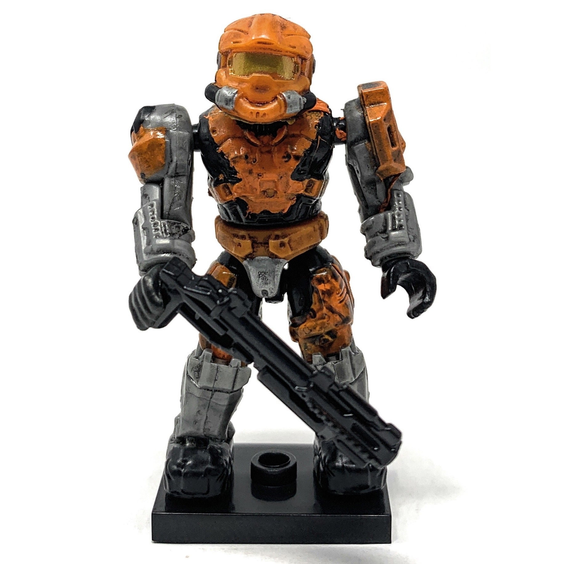 UNSC Spartan Hazop (Orange) - Mega Construx Halo Micro Figure (Series 8 ...