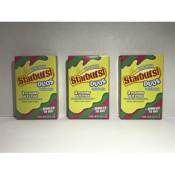 Starburst Duos Flavors
