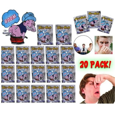 Joker Skunk Prank Smell- 3 Pack Clear Bottle Stink Bombs - Walmart.com