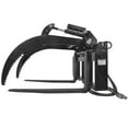 Titan Attachments Hydraulic Skid Steer Pallet Fork Grapple Attachment ...